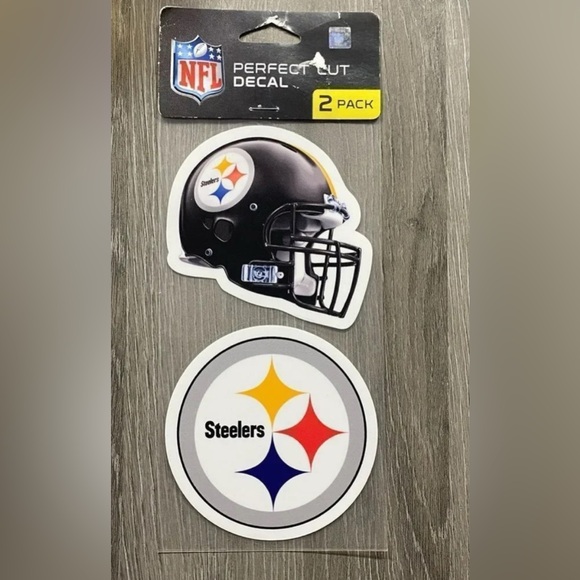 Wincraft | Other | Pittsburgh Steelers Nfl Helmet Logo Window Decal 4x4 ...
